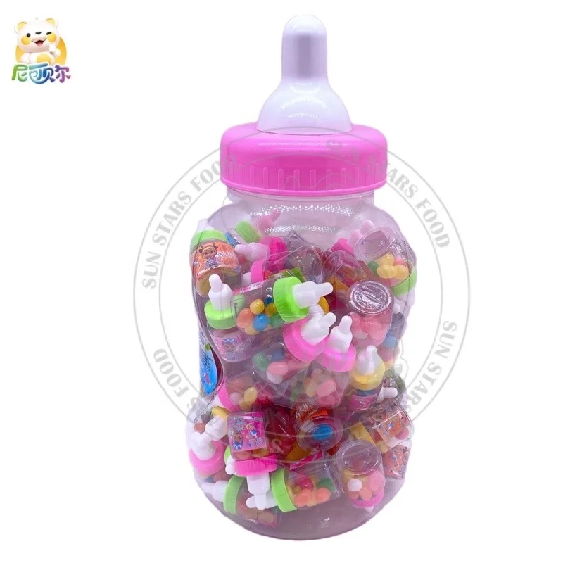 High Quality Colorful Fruit Icecream Flavor Geely Beans Soft Candy ...