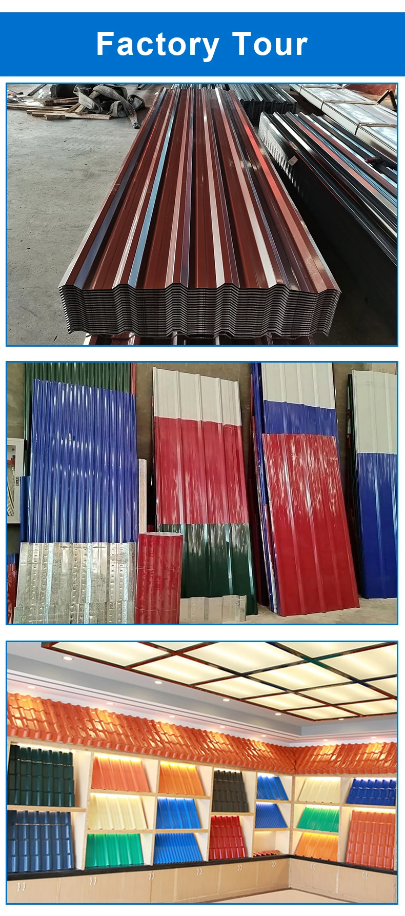 Colorbond Trapezoidal Corrugated Roof Iron Sheet/box Profiled Ibr ...