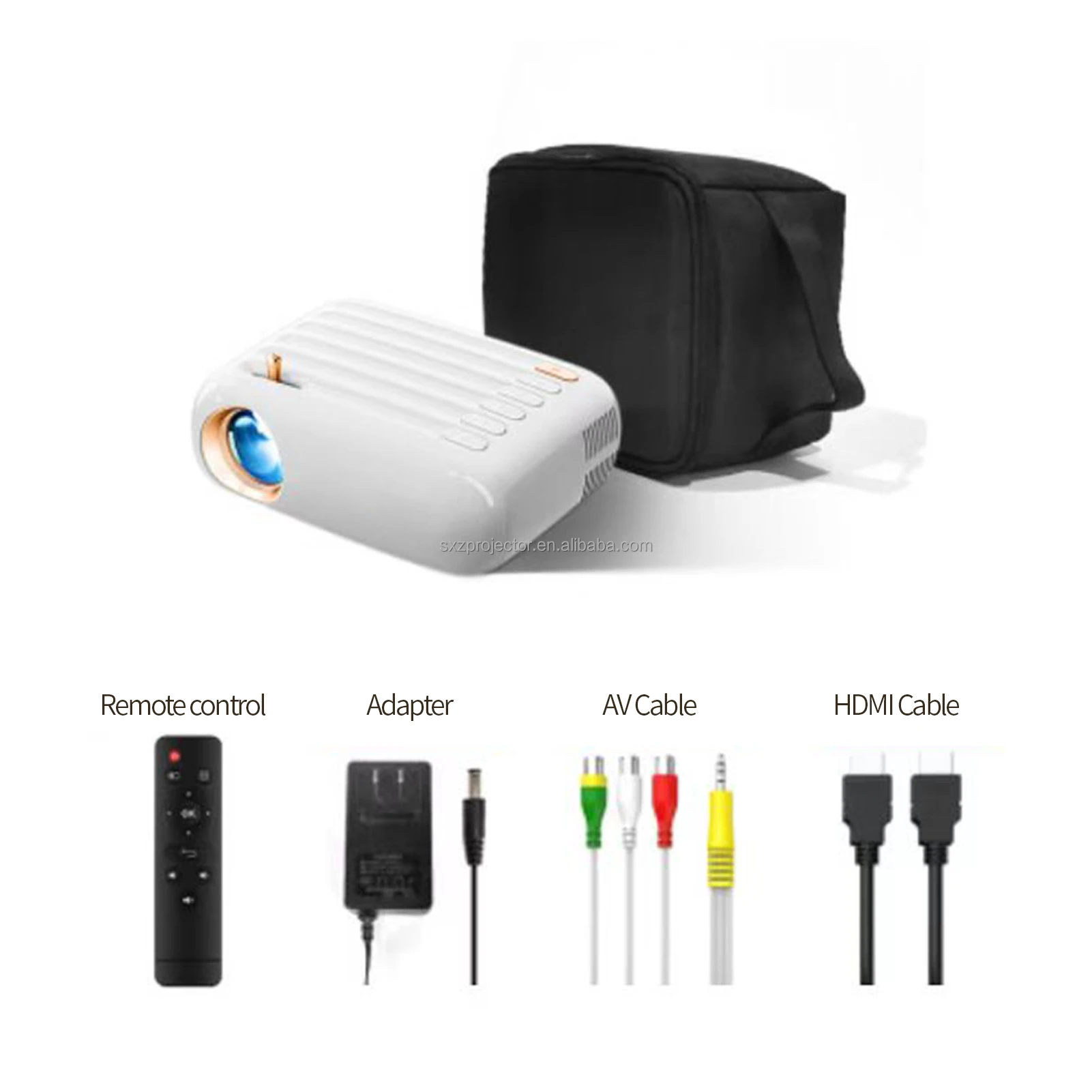 Miracast Smart Portable WIFI 5000 Lumens MINI HD Projector