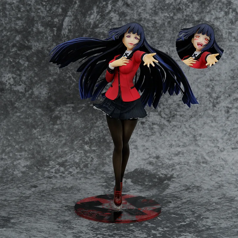 22cm Kakegurui Jabami Yumeko Collectible Anime Pvc Action Figure Model ...