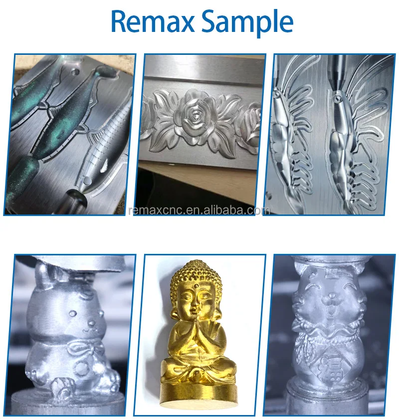 Remax CNC 4 Axis Metal Router - Precision Milling Machines