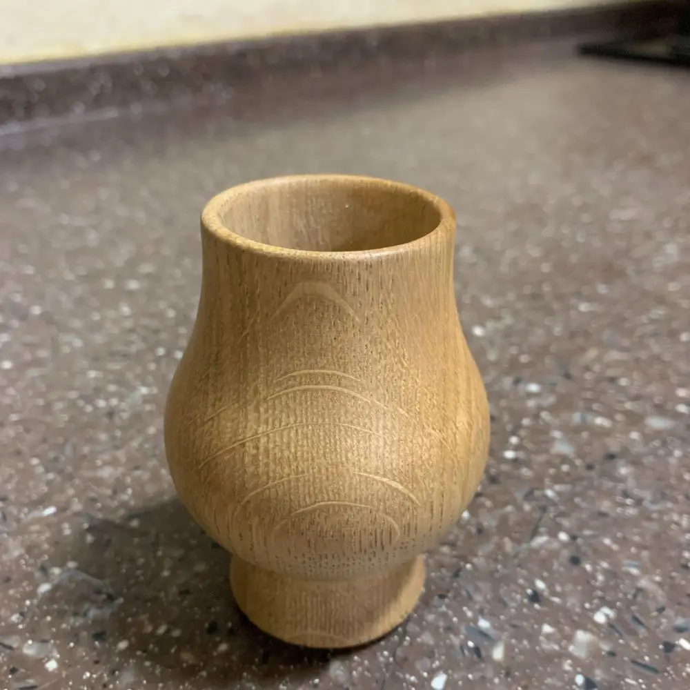 White Oak Beer Mugs Natural Solid Wooden Beer Cup Primitive Handmade ...