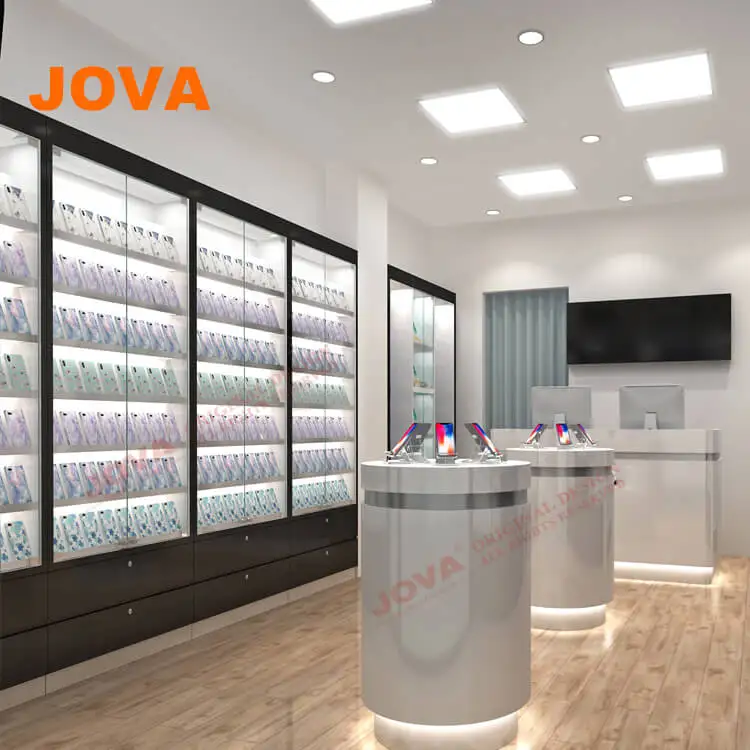 Cell Phone Shop Design - High Quality Accessories Showcase