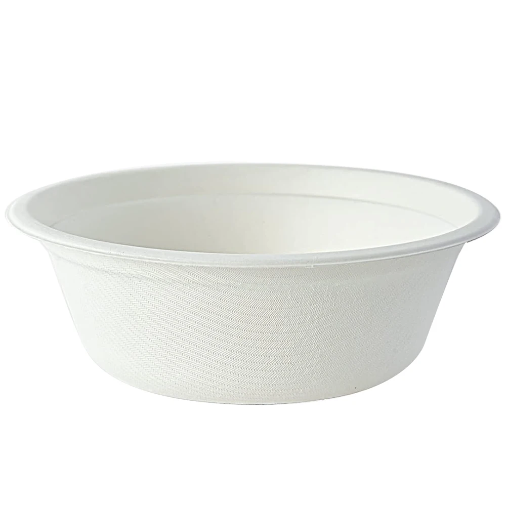 16oz 500ml Disposable Biodegradable Sugarcane Bagasse Pulp Bowls - Buy ...