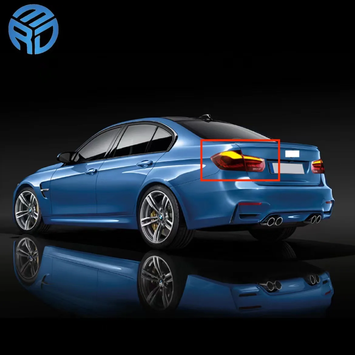 Mrd For Bmw F30 F35 2013-2018 Dual Dragon Scales Led Tail Light Led Car ...