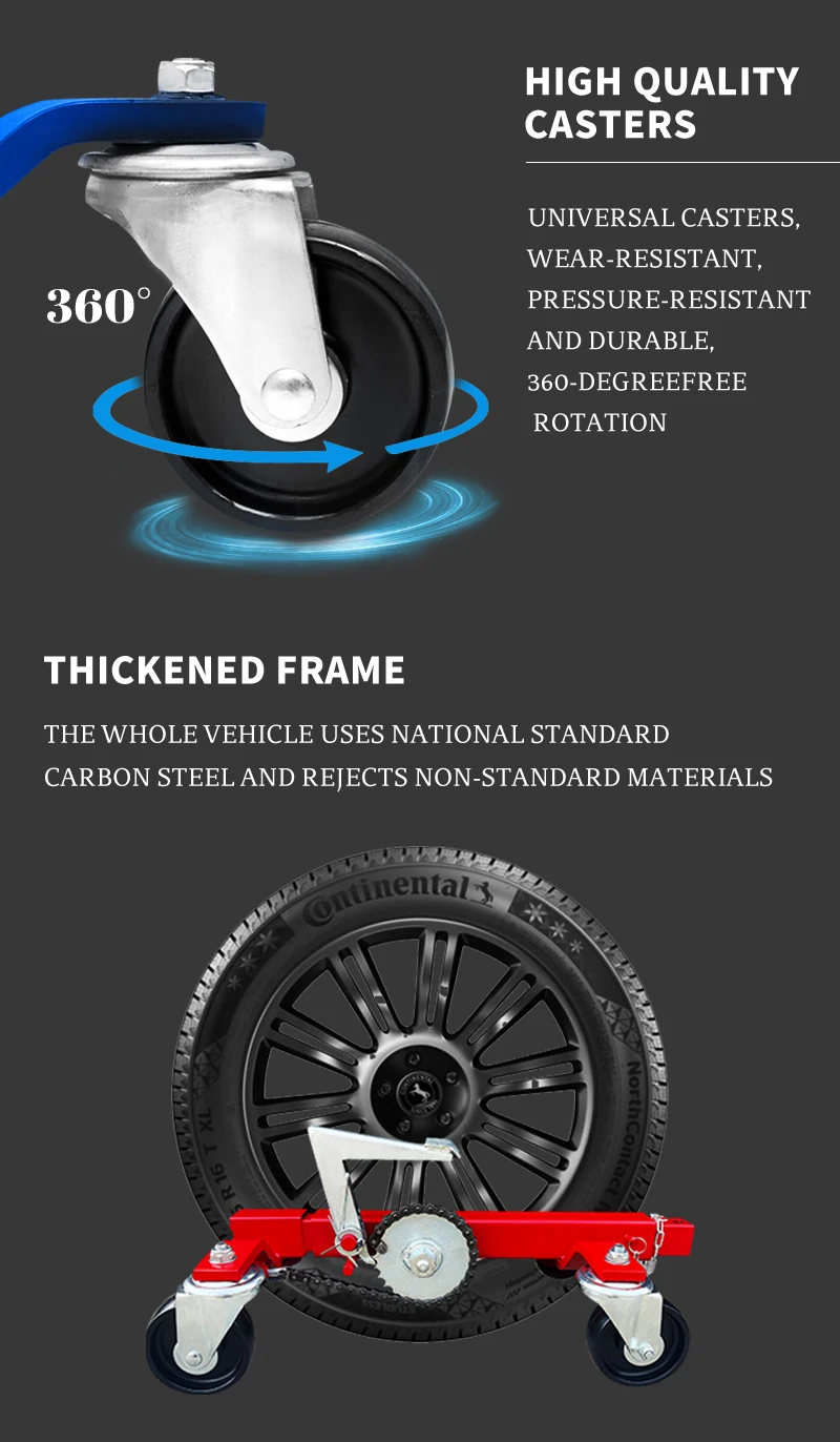 Ratcheting Foot Pedal Auto Repair Vehicle Positioning Jack Portable Car ...