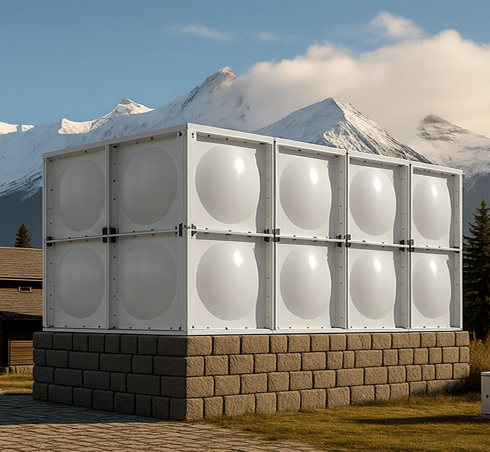 Free Collapsible Rectangular Water Tank Cam 1000000 Litres Glass Fibre ...