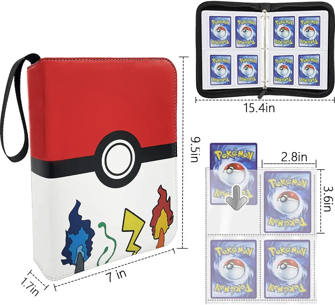 Pikachu Verzamelmap Toploader 4 9 Pocket Sleeve Poke Mon Collection ...