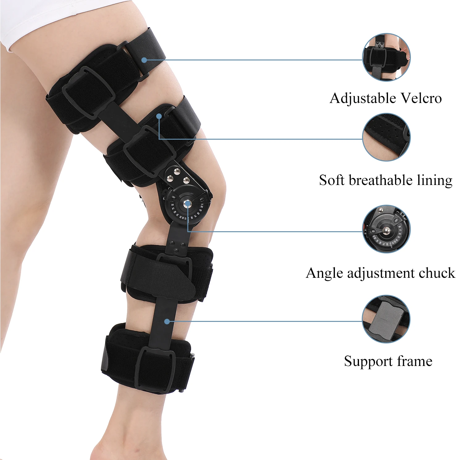 Meniscus Knee Fracture Ligaments Leg Lower Limb External Protector ...