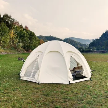 Round Dome Shaped Octagon Four Seasons Thickened Outdoor Beach Camping ...