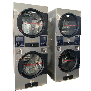 Full Automatic Laundry Washing Machines And Dryer Commercial Laundry ...