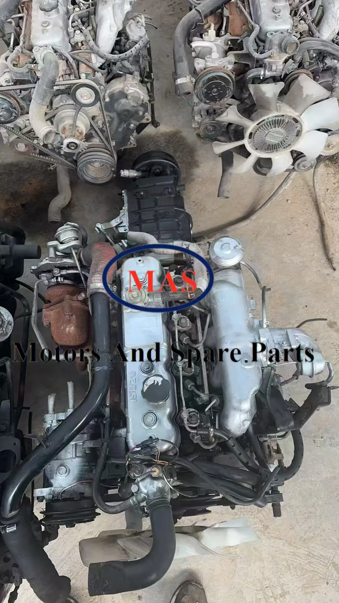 Original Japanese Diesel Engine 4JA1 4JB1 4BD1 4HE1 4HF1 4HK1 4HG1 6BD1 ...