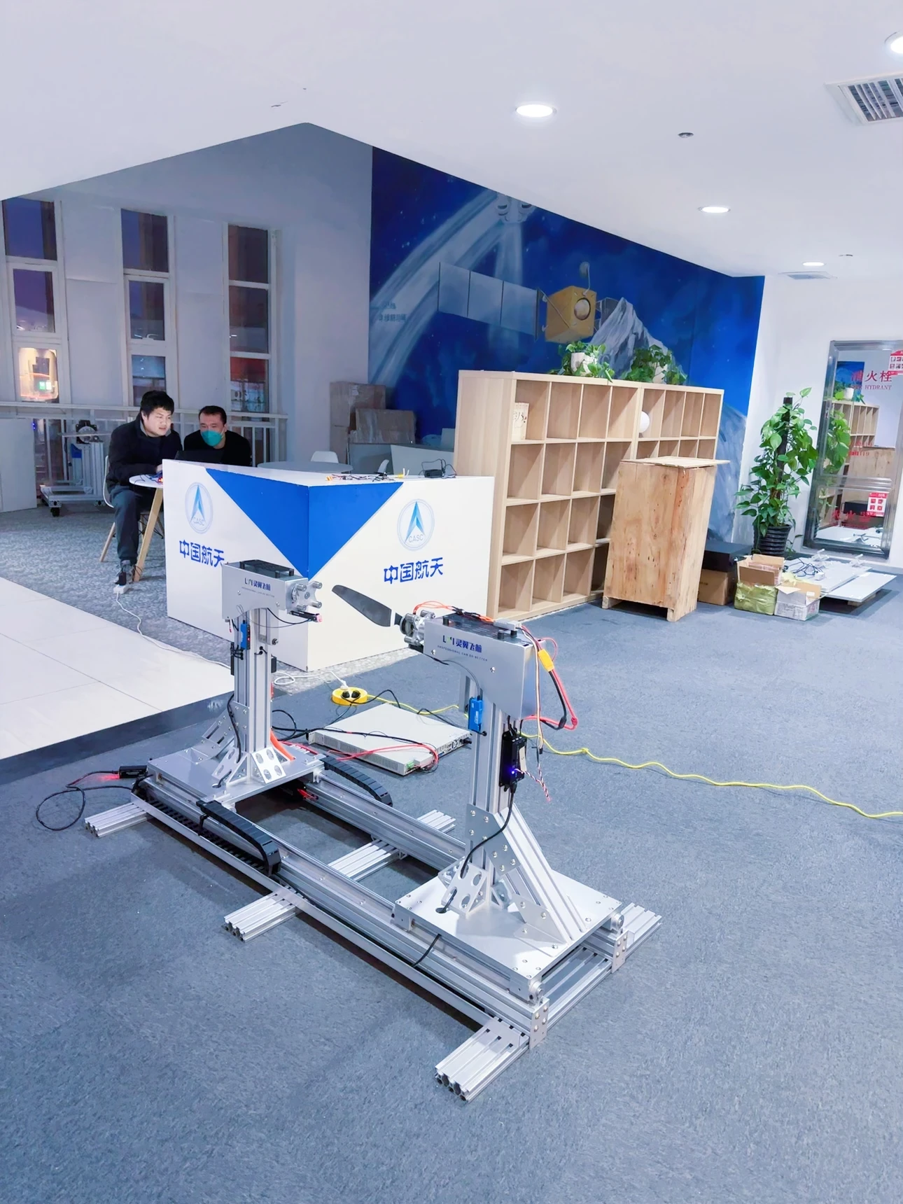 Uav Motor Test Equipment Easily Switch Between Single And Dual Motor ...