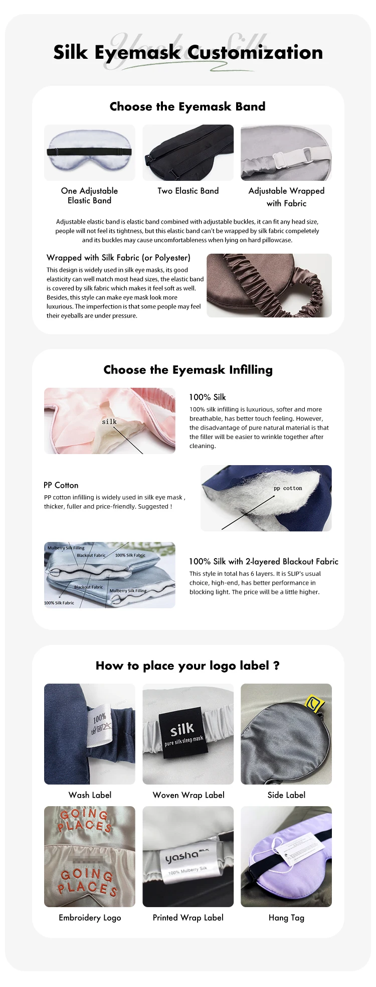 High Grade 100% Mulberry Silk Pillowcase and Eye Mask Scrunchies Sleep Set Gift Box Set Pure ...