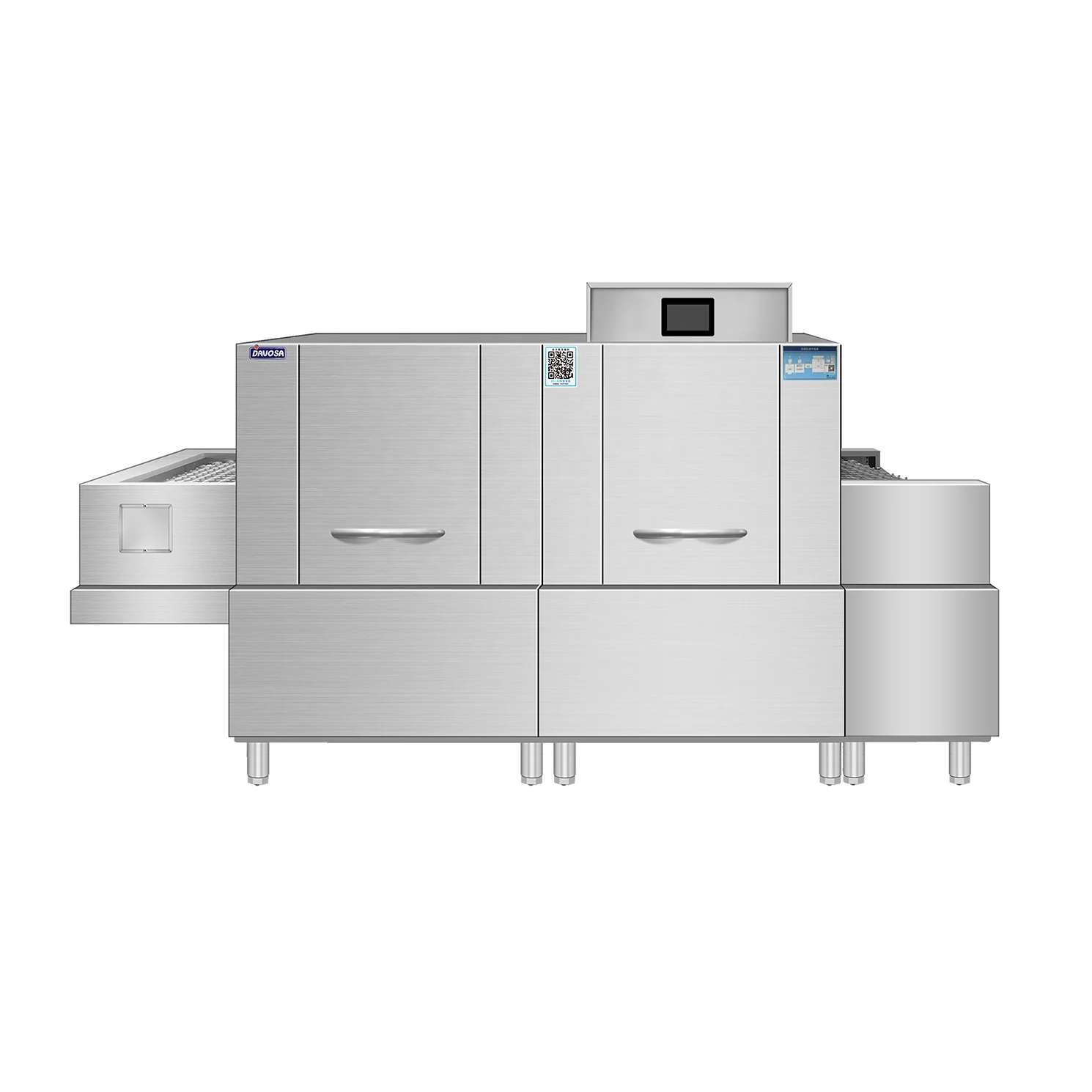 Restaurant Conveyor Belt Dishwasher Commercial Dish Washers Automatic ...