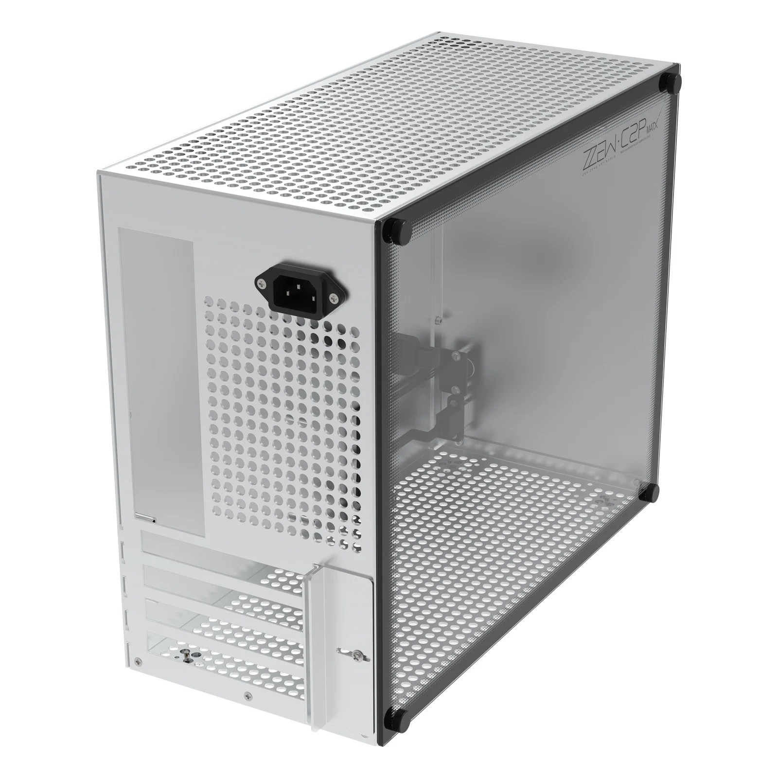 Aluminum MATX Case - C2P Desktop Chassis for Gaming