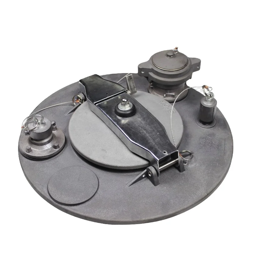 Manhole Cover In Casted Aluminum With 10" Balanced Manlid For Oil Tank ...