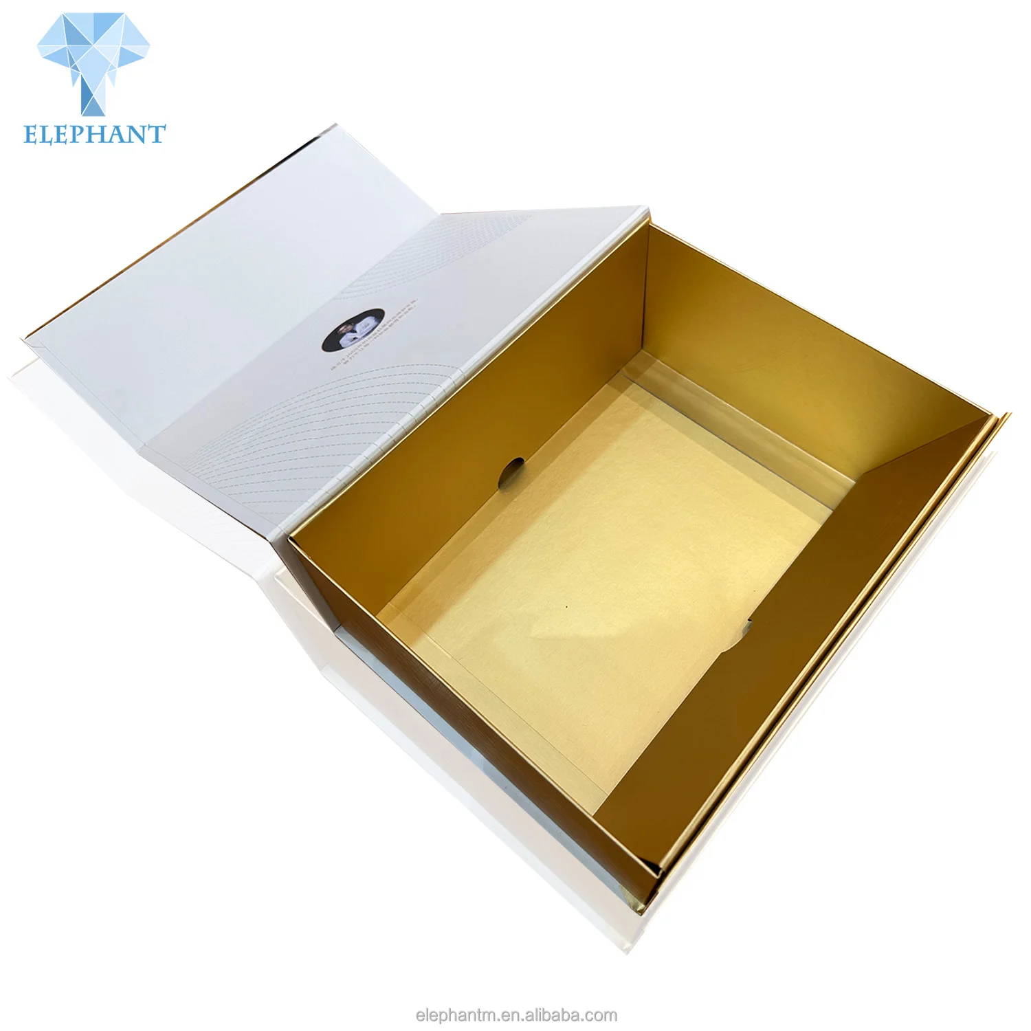 Wholesale High Quality Luxury Gold Folding Magnetic Packaging Gift Box ...