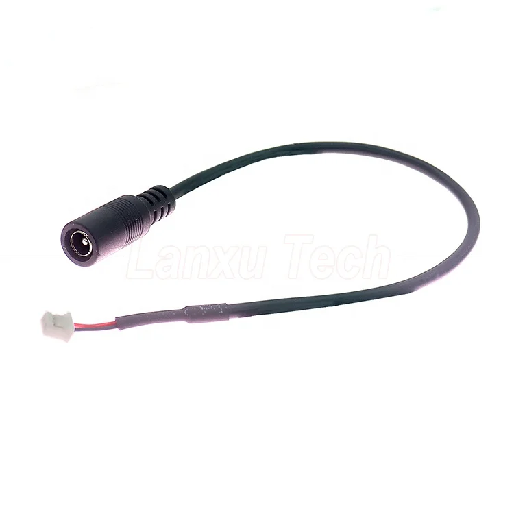 DC Barrel Jack to JST Connector Cable - 5.5x2.1mm & 3.5x1.35mm - Custom ...