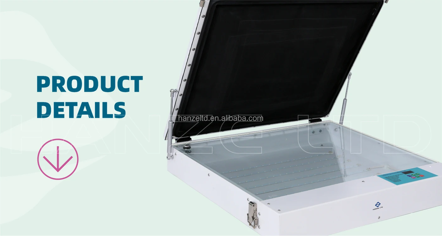 Semi-automatic Led Vacuum Exposure Unit Machine For Textile Screen ...