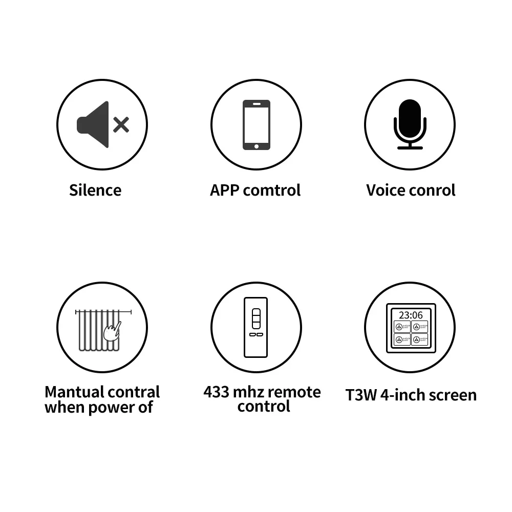 Automated Curtain Control with Quiet Motors & Easy Setup