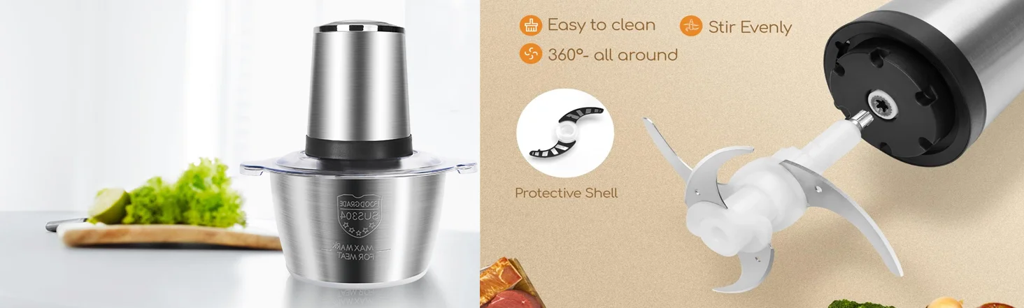 Easy Operation Meat Grinder,Electric Food Processor For Home Use ...