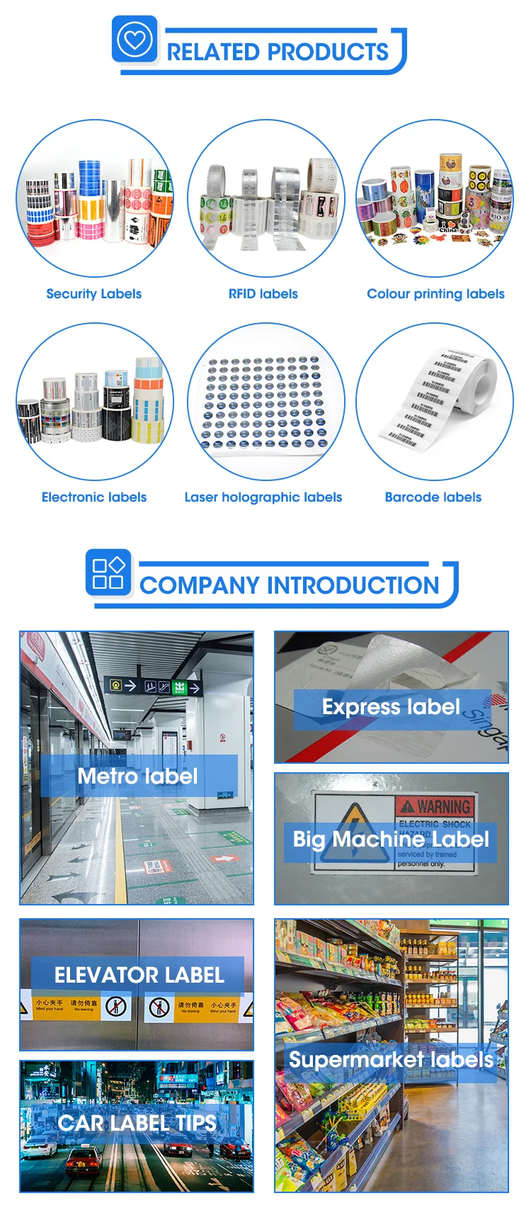 Scratch Resistant Wire Cable Labels Printing PP Synthetic Material ...