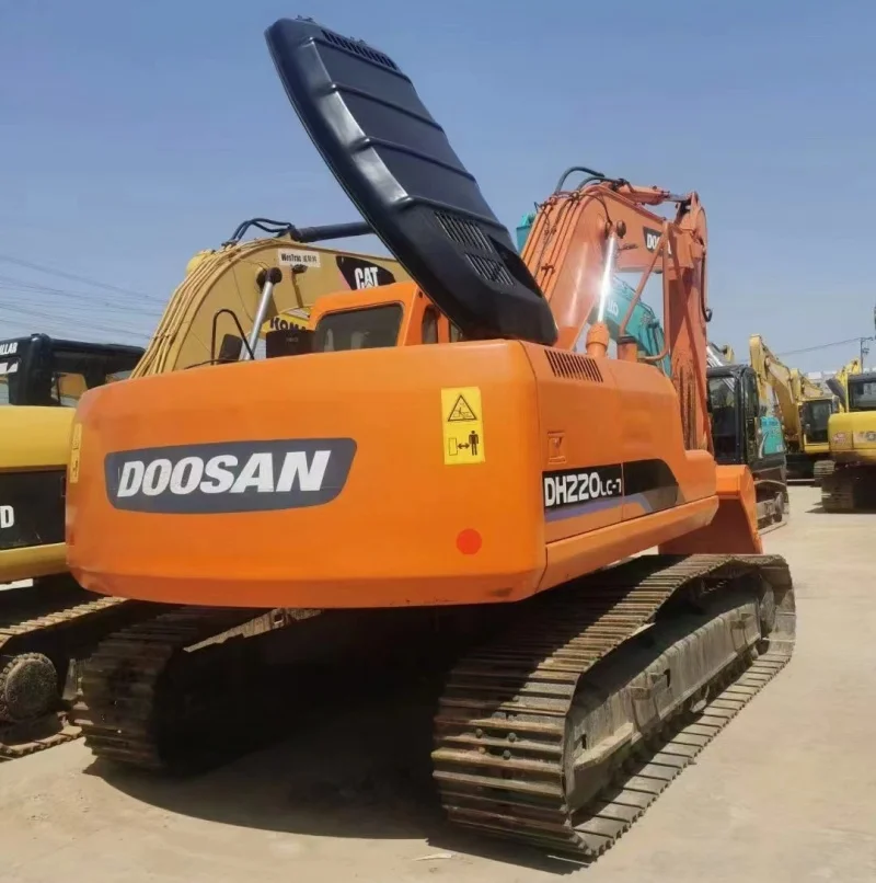 Doosan Dx225 Dh220 Machinery Hydraulic Backhoe Crawler Used Dx220 ...