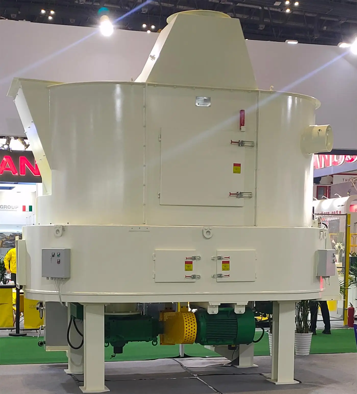 Double Disc Stirring Cooling Foundry Sand Cooler for Sand Casting ...