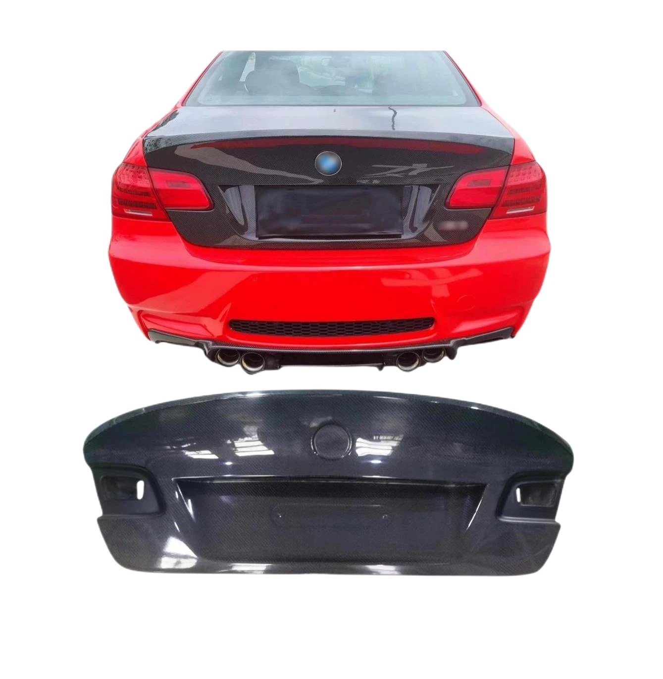 High Quality Carbon Fiber Rear Trunk For Bmw 3 Series E92 M3 2006-2013 ...