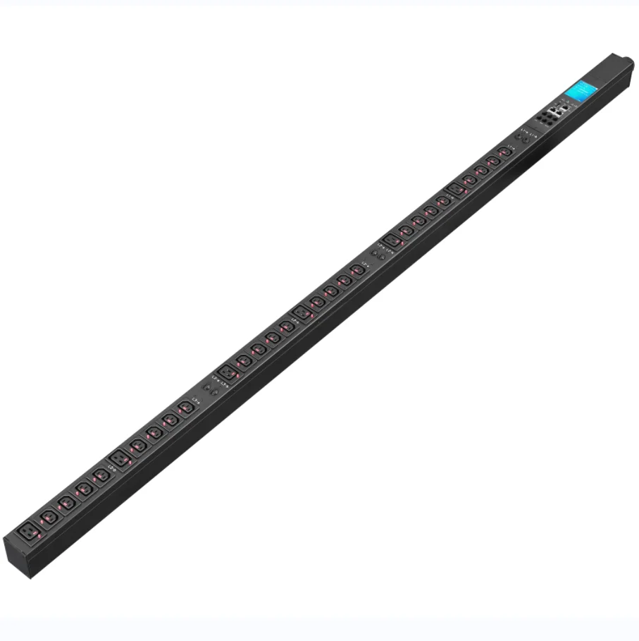 Remote Intelligent Monitoring PDU IEC C13 C19 30 Ways Rack Mount Smart PDU Network Cabinet Rack ...
