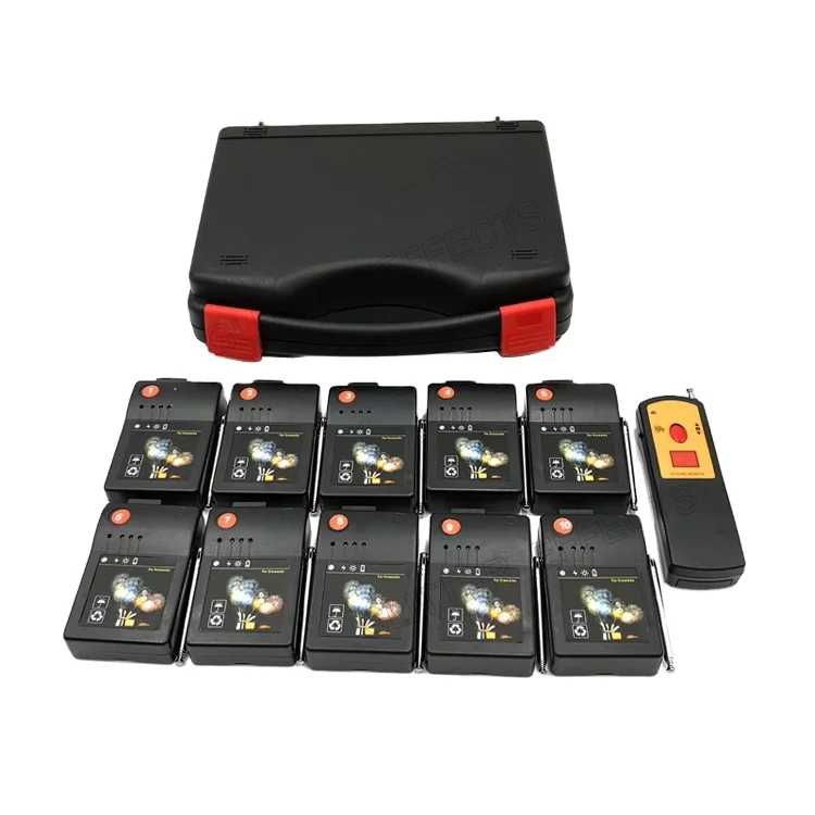 10 Grupo con control remoto digital inalámbrico 10 receptor Sistema de ...