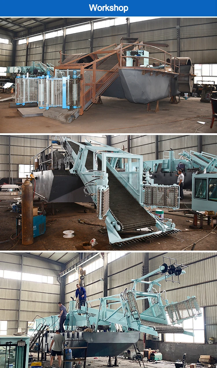 Hygc85 Seaweed Harvesting Boats Aquatic We Ed Harvester Seaweed For ...