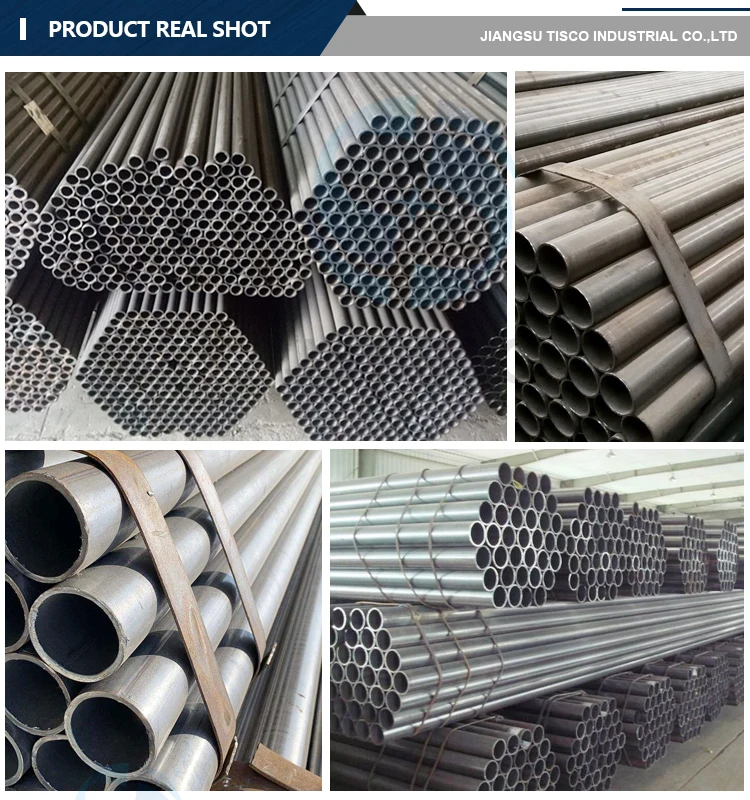 Ms Steel Erw Carbon Astm A53 A106gr.b Black Iron Pipe Welded Sch40 ...