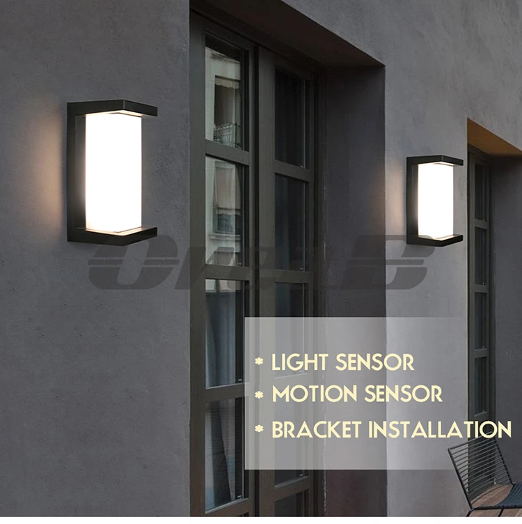 Porch Light Aluminum Led 24w Ip65 Waterproof Ac 80v-277v Residential ...