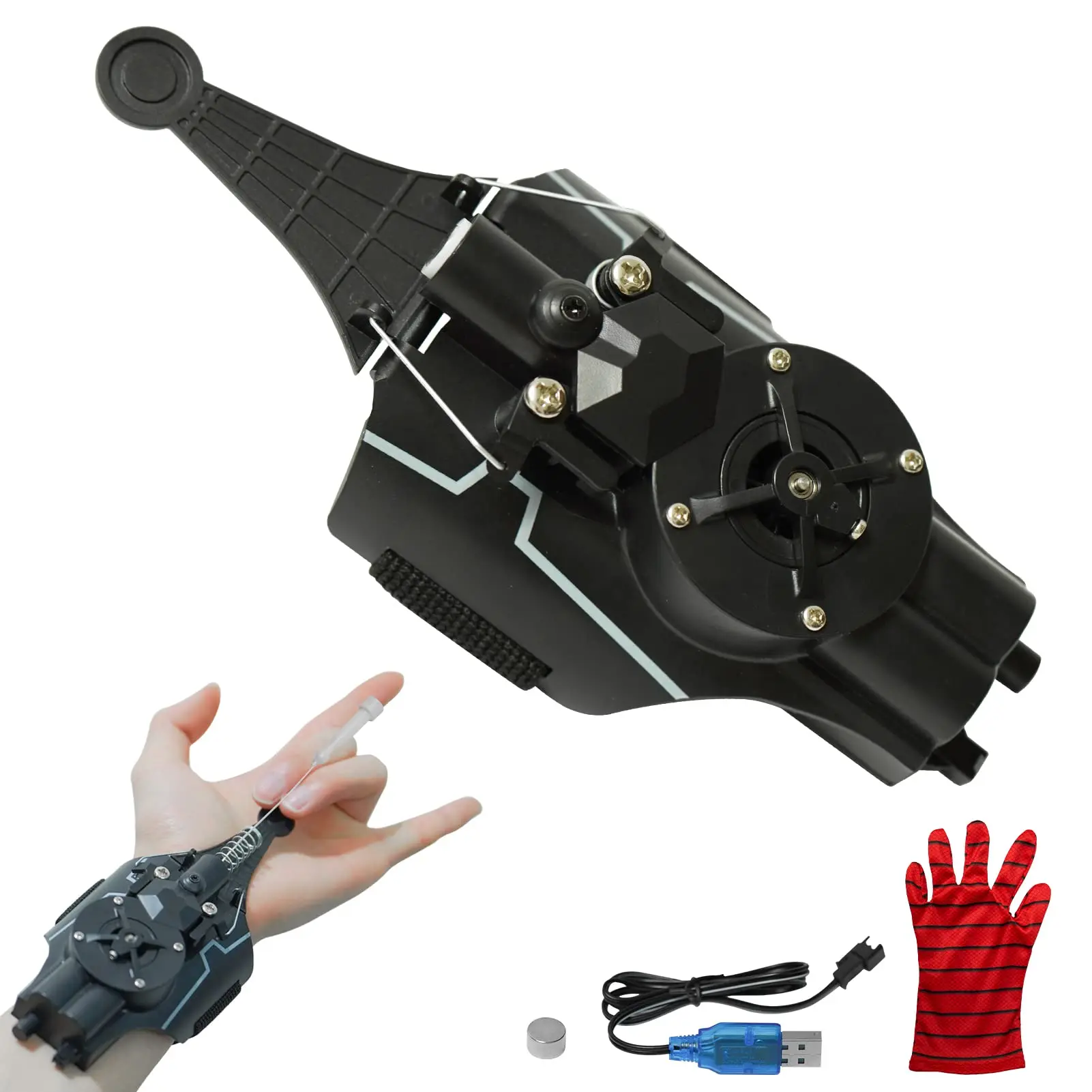 Hot Selling Spider String Shooter Wrist Launcher String Shooters Toy ...