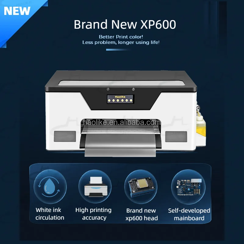 Haolic DTF Printer XP600 - A3 Multifunctional T-Shirt Printer