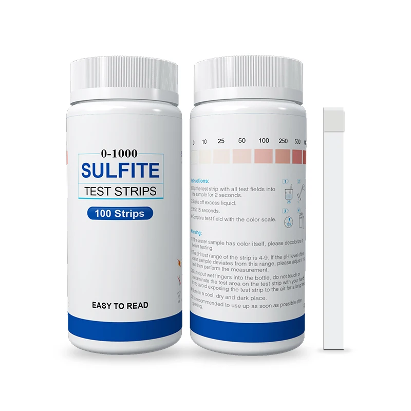 Industrial Sulfite Test Strips For Waste Water Test Industrial Water ...