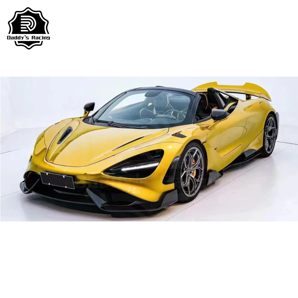 765LT Style Dry Carbon Fiber Body Kit Fit for Mclaren 720S Car Bumper ...