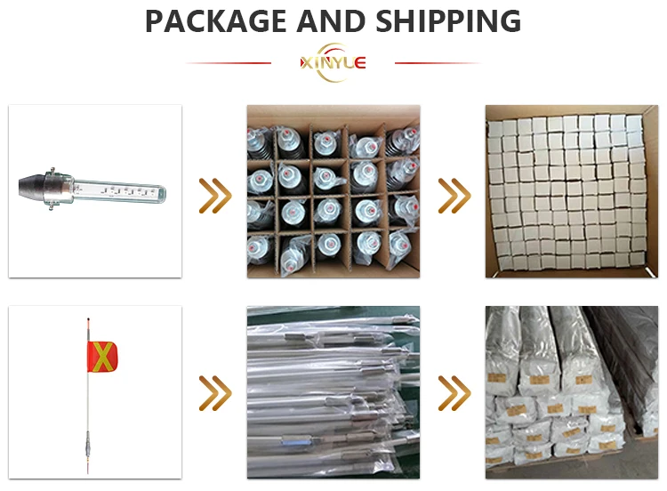 Wholesale Customized Color Mining Safety Warning Whip With Heavy Duty ...