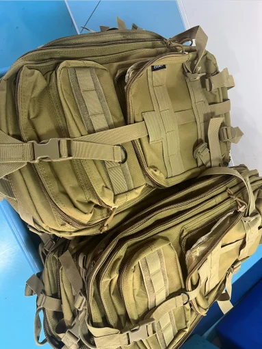 Custom 72 Hours Earthquake Bug Out Bag Large Capacity 1000d Polyester Disaster Survival Tactical ...