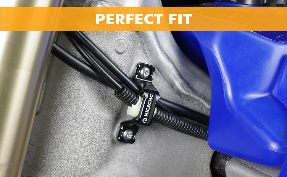NiceCNC Billet Wire Harness Clamp for Yamaha YZ125 YZ125X 2020-2022 ...