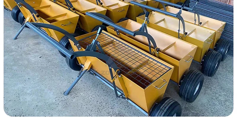 Hand Pushed Diamond Sand Spreader Concrete Floor Uniform Lower Spreader ...