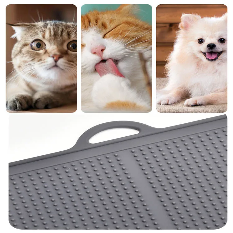 Practical And Durable Pet Silicone Dinner Plate Pet Silicone Pad ...