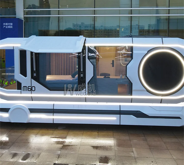 Prefab Vessel House Flat Pack Mobile Capsule Houses Ready Made House ...