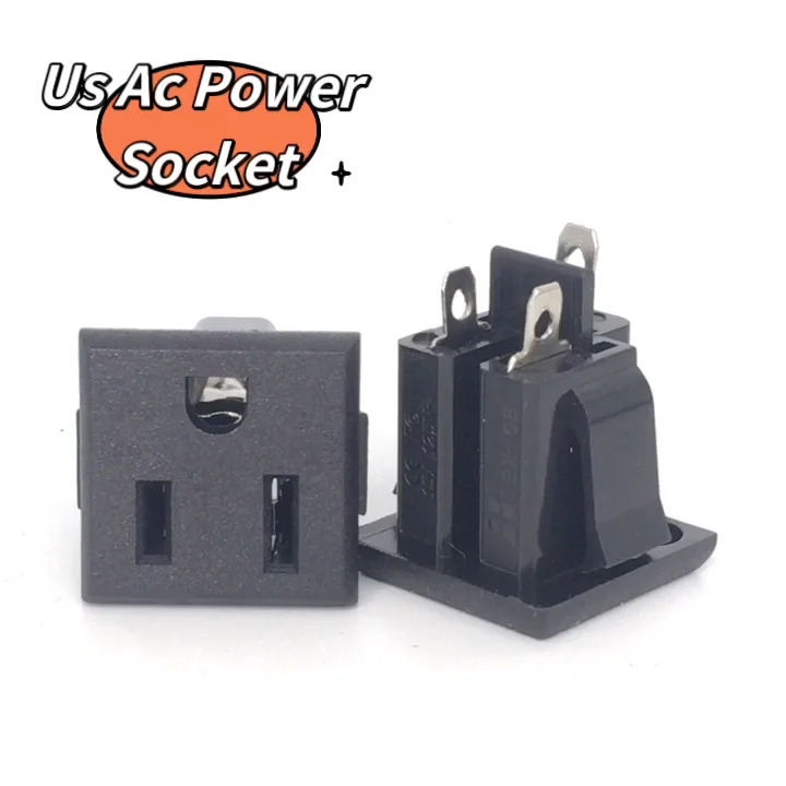 Snap In Power Socket Philippines Type Socket Type B 3 Pins American ...