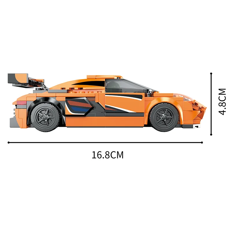 Cogo Educational Sports Car Mould Diy Block Toys Plastic Building Block ...