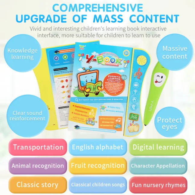 Supply Talking Toy English Logic Judgment Sound Reading Y-pen Kids ...