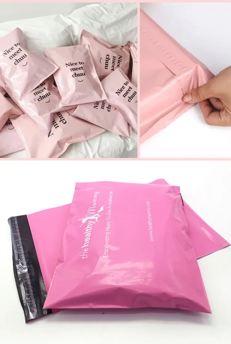 Custom Logo Polymailer Printed Poly Packing Poli Mailers Bag Polly ...