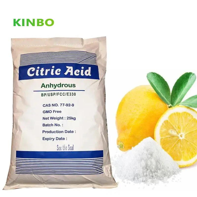 Original Packaging Monohydrate Anhydrous Citric Acid For Food Additives ...